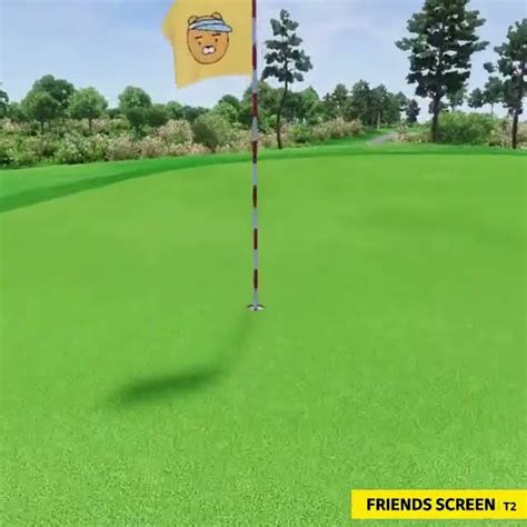 프렌즈스크린 첫이글 골린이 백돌이 골린이골프성장기 Youtube