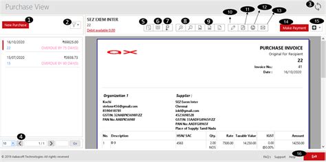 How To Create Purchase Invoices GST Billing Software Accoxi