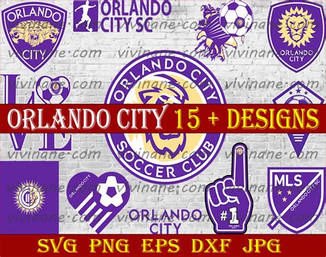 Bundle 12 Styles Mls Orlando City Soccer Team Svg Orlando Inspire Uplift