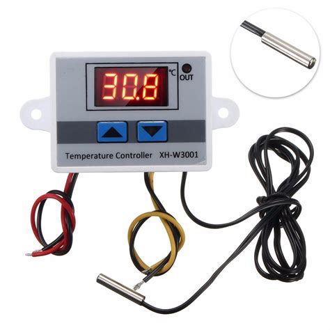 Control Systems PLCs Incubator Digital Temperature Controller Thermostat Control With Switch