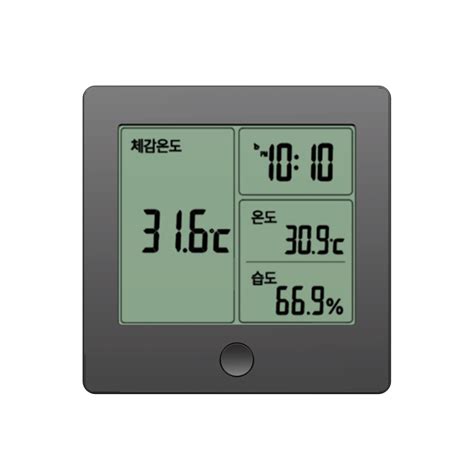 케이웨더 제품 폭염관리용 체감온도계 보급형 체감온도계 Kw Stn