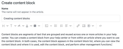 Creating And Inserting Reusable Information With Content Blocks