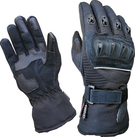 Proanti Regen Winter Motorradhandschuhe Motorrad Roller Touchscreen Handschuhe Amazon De Auto