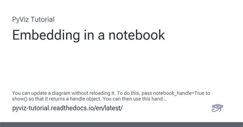 Embedding In A Notebook Pyviz Tutorial 2410