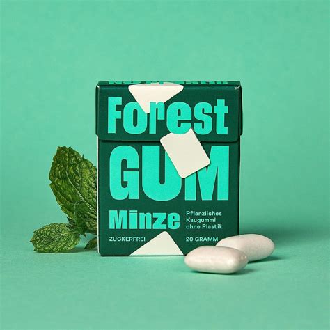 Buy Eco Friendly Forest Gum Trial Set 5 Vegan Flavors Mint
