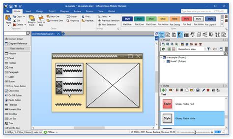 Improved User Interface Diagram And Synchronization To SI Server