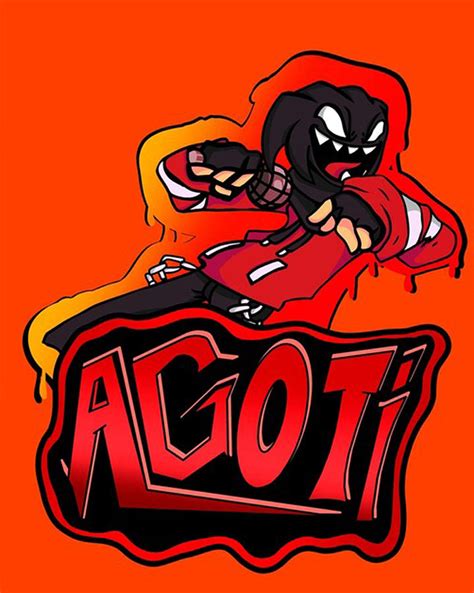 AGOTI Fnf Mod Character Graffiti Digital Art By Shayna Sweeney Pixels