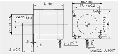 Nema Stepper Motor Size Chart Ponasa