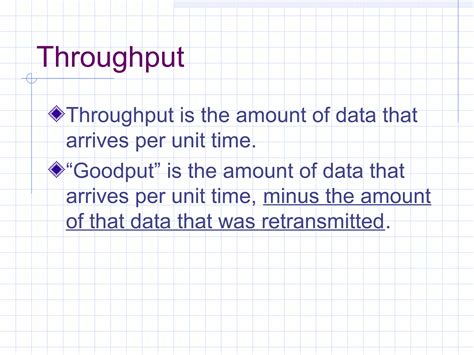 Network Application Performance Ppt