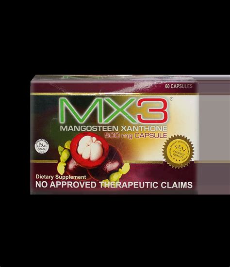 Mx3 500mg Capsules Rose Pharmacy