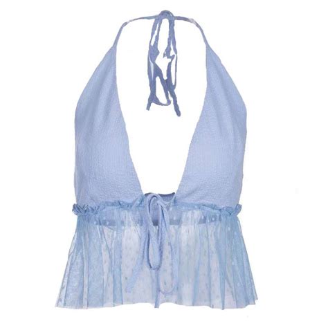 Ohnana Lace Panel Bra Top Yesstyle