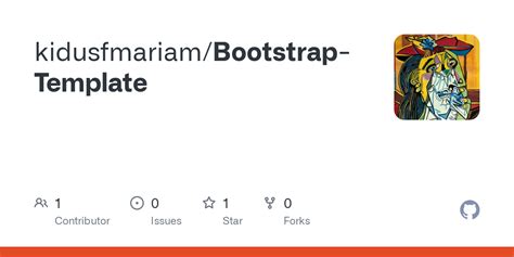 GitHub Kidusfmariam Bootstrap Template