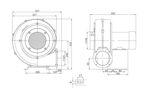 고압 Al 송풍기 Kb 1000t 송풍기 동부산업