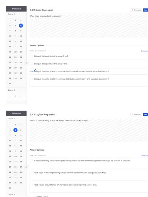 Exam All Questions Pdf Errors And Residuals Regression Analysis