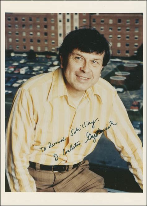 Daniel Carleton Gajdusek Autographed Inscribed Photograph