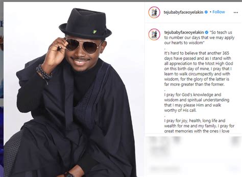 Comedian And TV Host Teju Babyface Celebrates Nd Birthday Kemi Filani