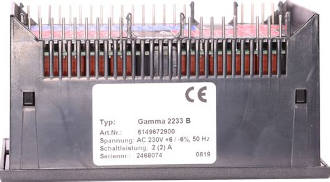EBV Gamma 2233B - Regelungstechnik Specht