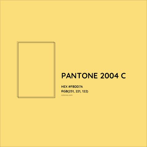 PANTONE C Complementary Or Opposite Color Name And Code FBDD A Colorxs Com