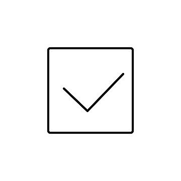 Square Checkbox Unchecked Icon PNG Vector PSD And Clipart With Transparent Background For