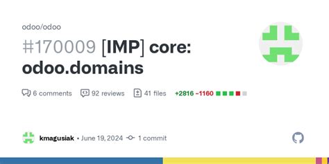 Imp Core Odoodomains By Kmagusiak · Pull Request 170009 · Odoo