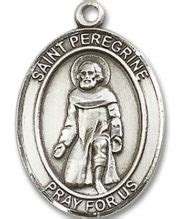 St Peregrine Laziosi Patron Saint Of Cancer Christian