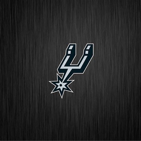 Black San Antonio Spurs Logo