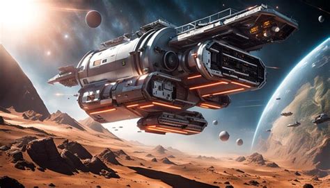 Orbital Defense Station Premium Ai Generated Image