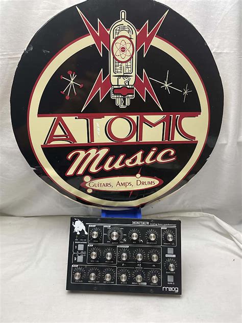 Moog Minitaur Mini Analog Bass Synthesizer Module Missing 1 Reverb