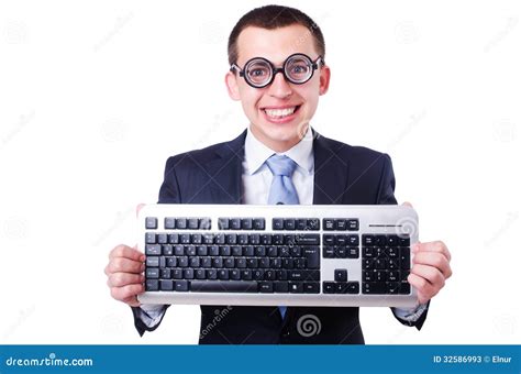 Computer Geek Nerd Stock Photos Image