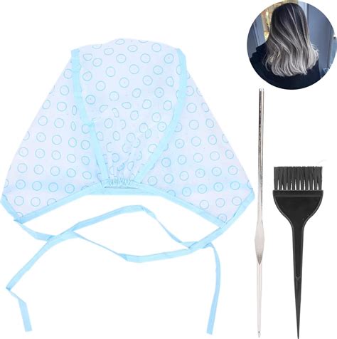 Disposable Hair Coloring Highlighting Cap Hair Highlighting Cap Kit