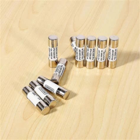 10 Pcs 1000 Vdc Fuse Solar Pv Explosion Proof Fuse Silver 12a Fruugo UK