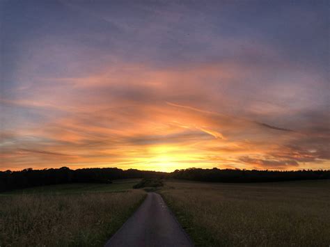 Sunset Path Resin Free Photo On Pixabay Pixabay