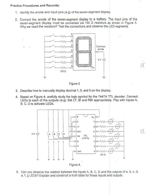 Solved Seven Segment Display Is A Common Output Device To Chegg