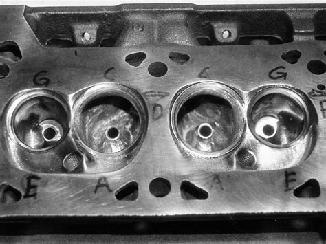 Mopar Head Porting Templates
