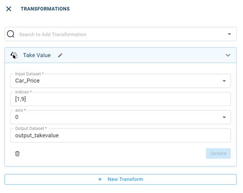 take value — rapidcanvas documentation