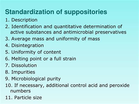 Ppt Manufacturing Of Suppositories Powerpoint Presentation Free Download Id 3880010