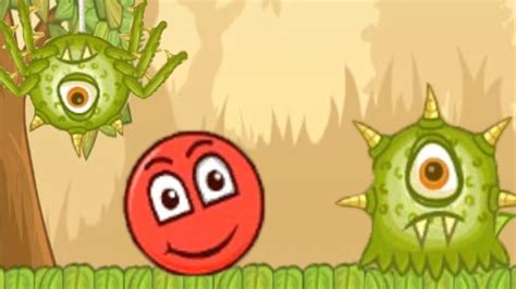 КРАСНЫЙ ШАРИК 5 Часть 1 Мультфильм игра Red Ball 5 Новые злодеи и новые приключения шарика