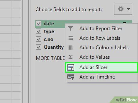 How To Create A Slicer In An Excel Document Steps