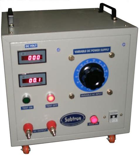 Dc Variable Power Supply 0 270v Output Range Metal Build Mcb Protection Digital Display