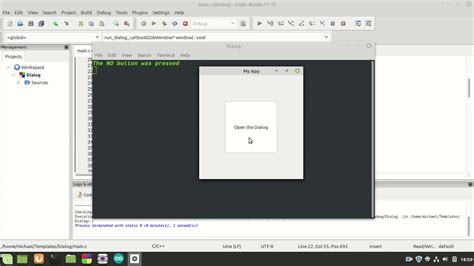 GTK GtkDialog Part 04 YouTube