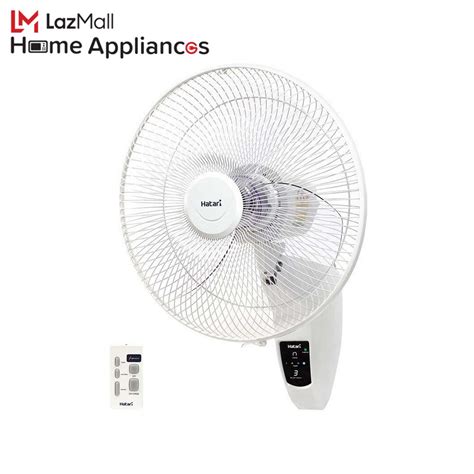 Hatari พัดลมติดผนังรีโมท ข้างฝา 16 นิ้ว รุ่น Ht W16r6 Lycshop Thaipick