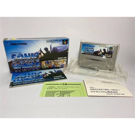 ตลับแท้ Super Famicom Sonic Wings Shopee Thailand