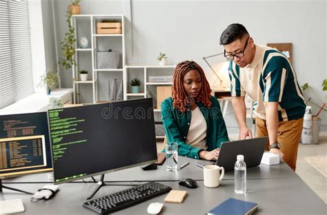 Qa Testing Team Stock Image Image Of Remote Development 247428681