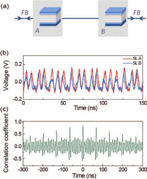 Color Online A Schematic Diagram Of Two Mutually Coupled Ssls With Download Scientific