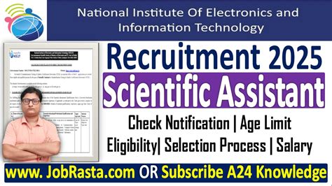 Nielit Recruitment 2025 Notification For 78 Post