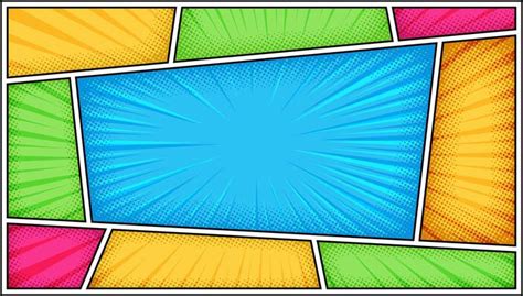 Comic Book Border Vector Art Icons And Graphics For Free Download