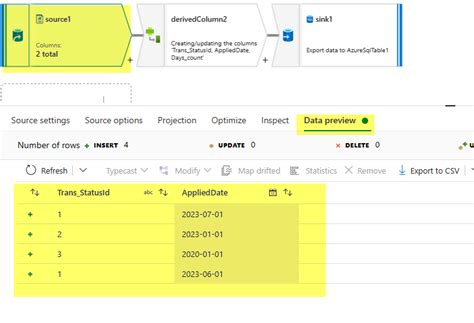 Converting Datediff To Azure Mapping Data Flows Expression Language