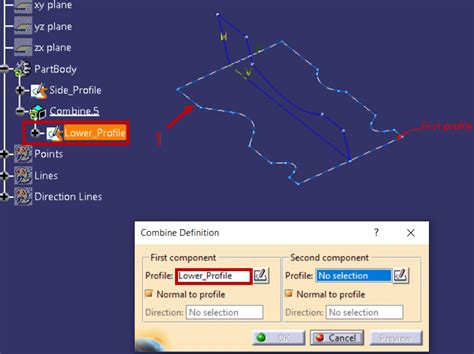 How Non Default Directions For Solid Combine Feature Works Catia V5 Plm Tech Talk