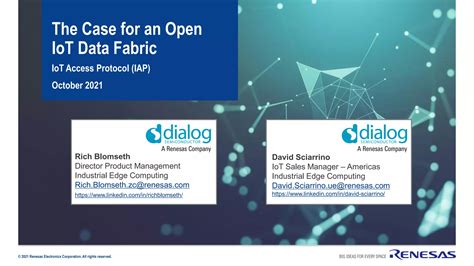 the case for an open iot ‘data fabric for smart buildings integration