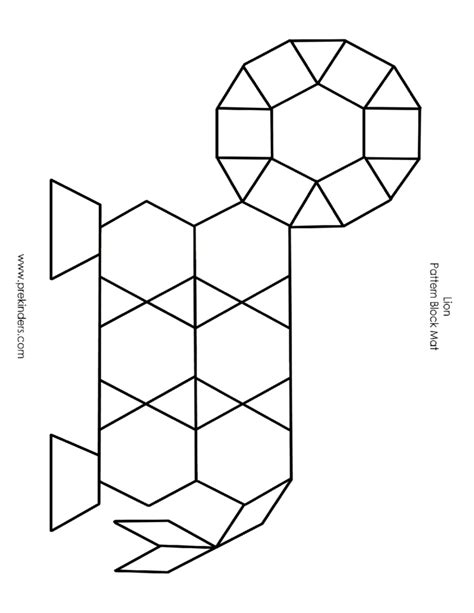 Halloween Pattern Block Templates Free